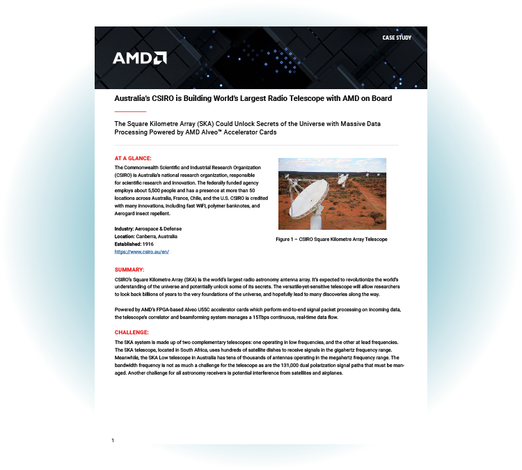 Alveo U55C High Performance Compute Card