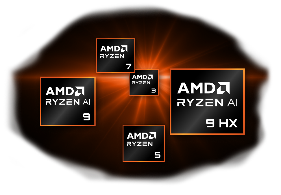 AMD 锐龙处理器助力打造卓越笔记本电脑