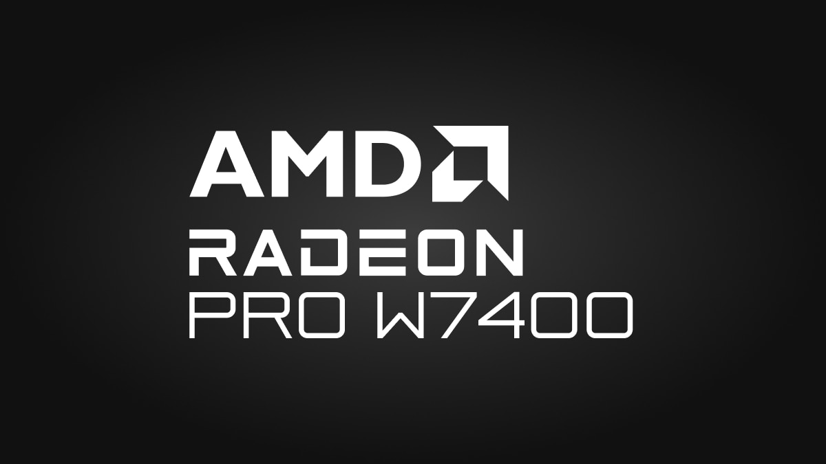 AMD Radeon™ PRO W7400 Professional Graphics