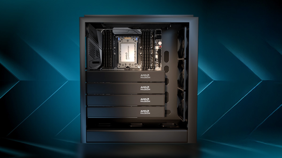 AMD Radeon™ AI PRO Graphics cards for AI-First Professionals