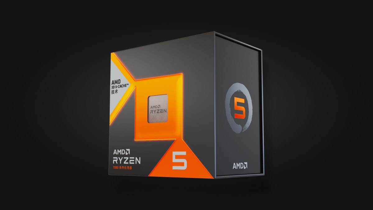 AMD 锐龙 5 7600X3D 台式处理器