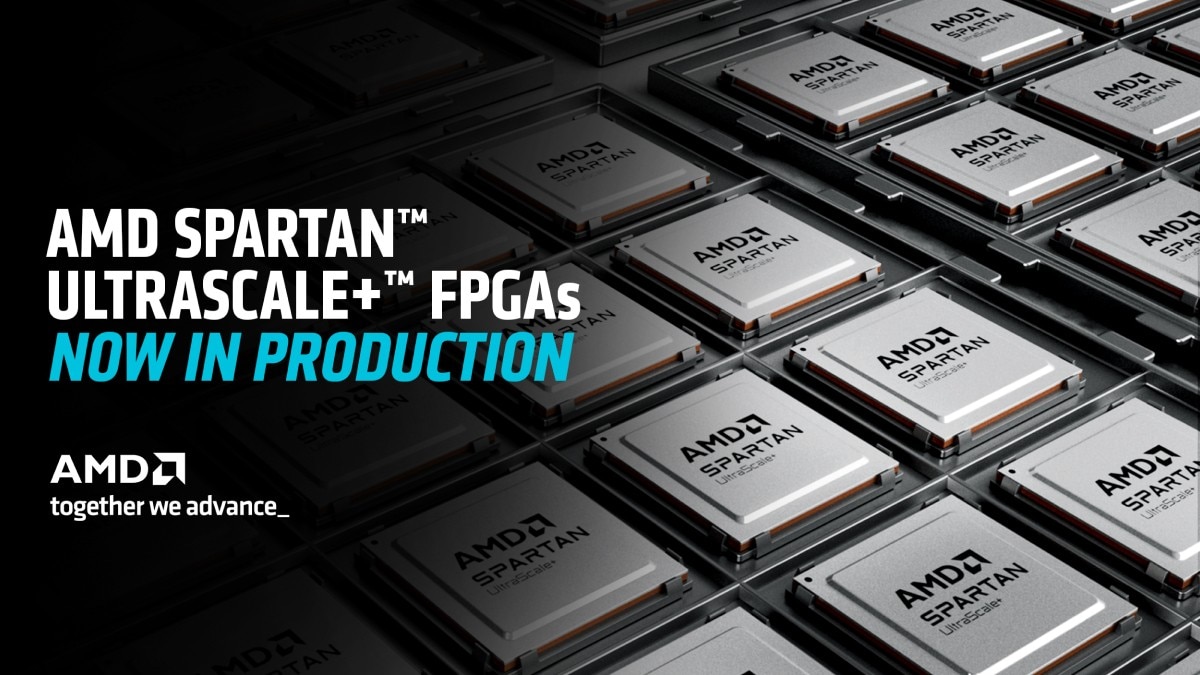 AMD Spartan™ UltraScale+™ FPGAs Begin Production Shipments