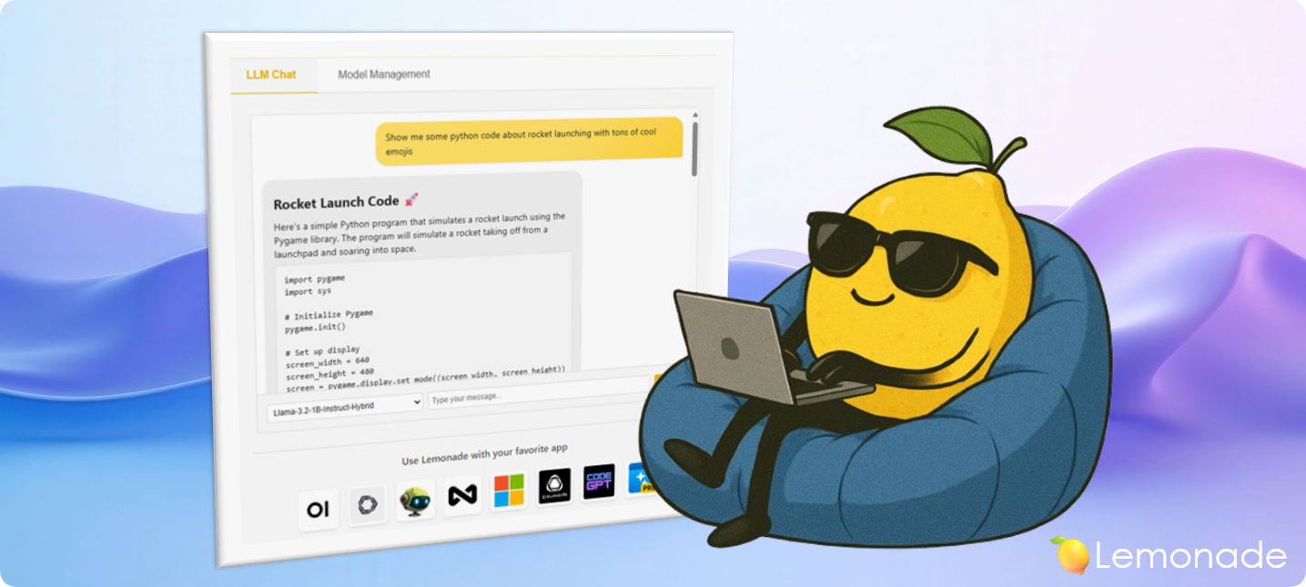 Rethinking Local AI Lemonade Servers Python Advantage